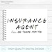 Insurance Agent SVG, I'll Be There for You, Agent, Agent Gift, Agent ...