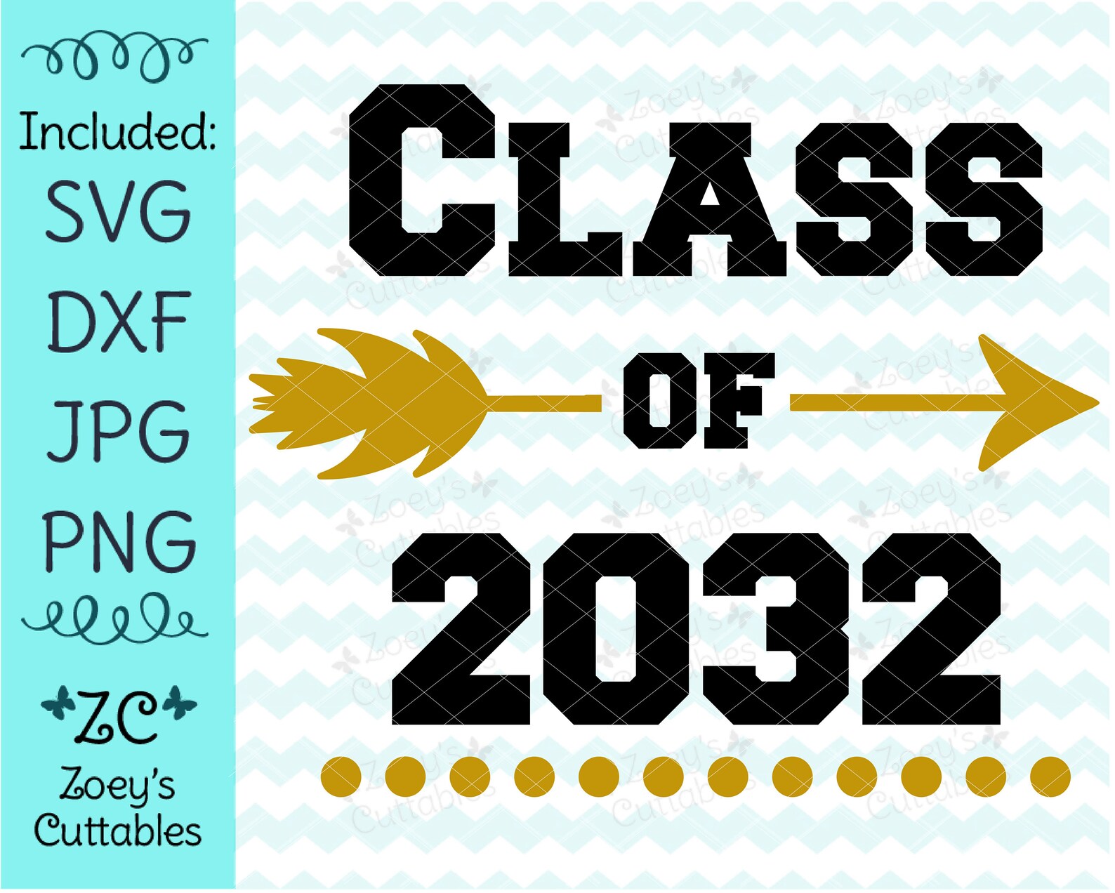 Class of 2032 SVG Graduation SVG End of School Year - Etsy