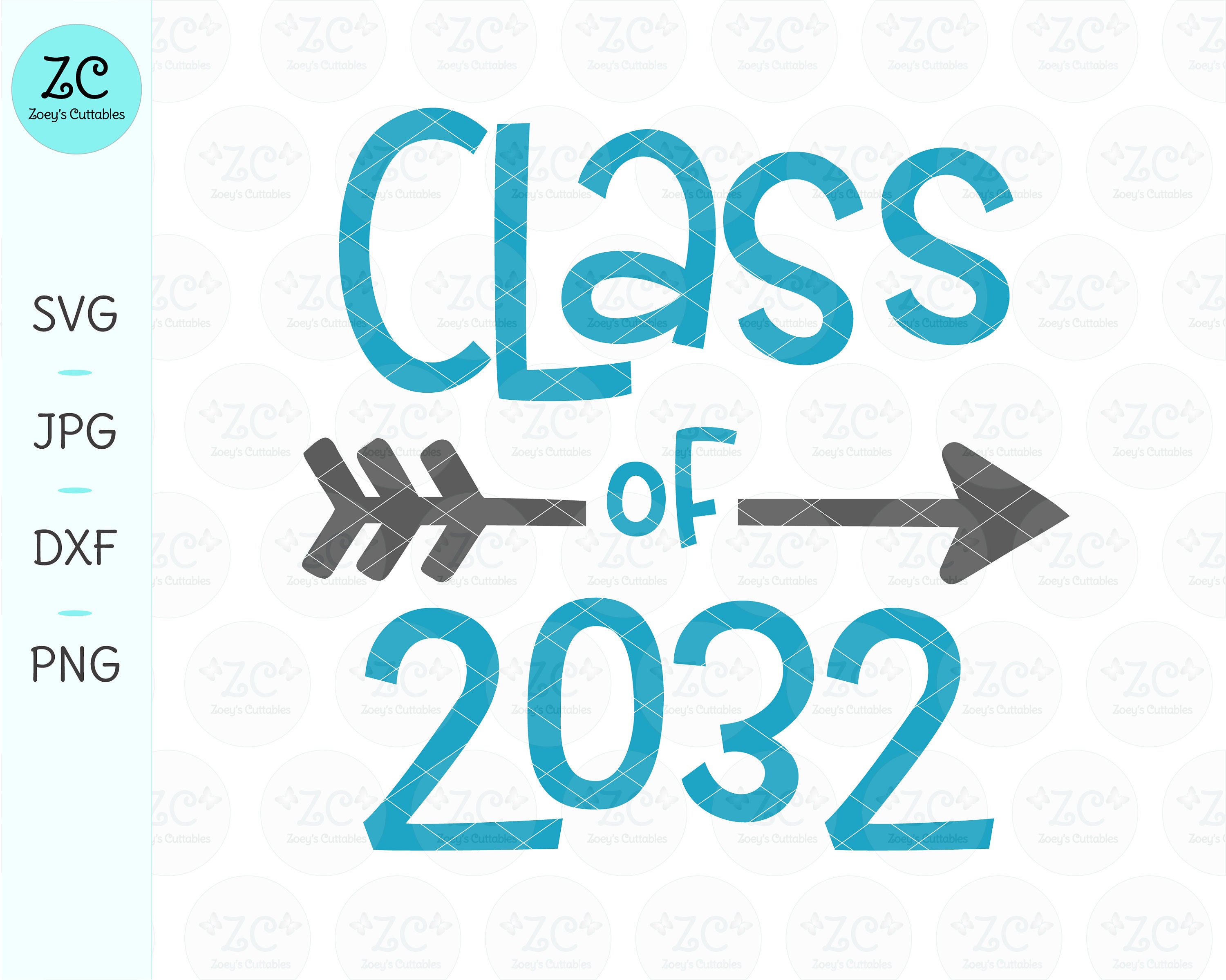 Class of 2032 SVG Graduation SVG Class Of End of School - Etsy UK