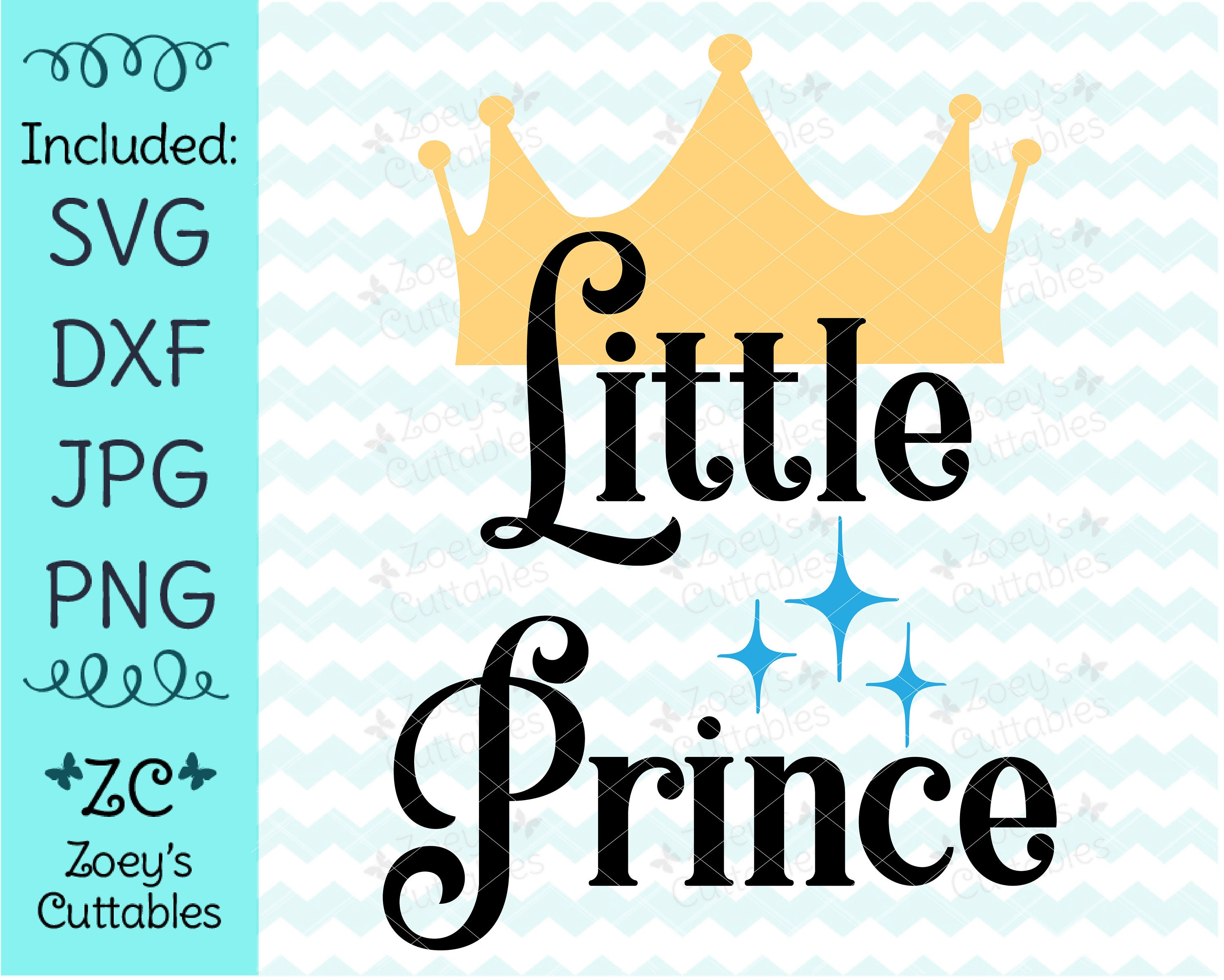 Little Prince SVG Prince Svg Crown SVG Prince Crown SVG - Etsy Australia
