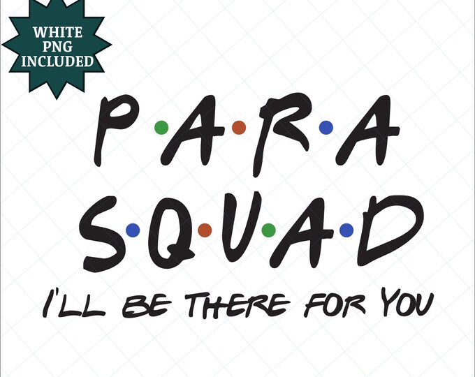 Teacher SVG, I'll Be There for You, Teacher Gift, Teacher Appreciation ...