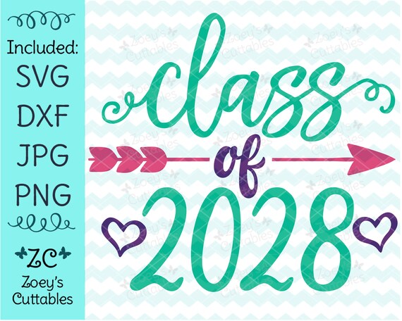 Class of 2028 SVG Graduation SVG End of School Year - Etsy Hong Kong