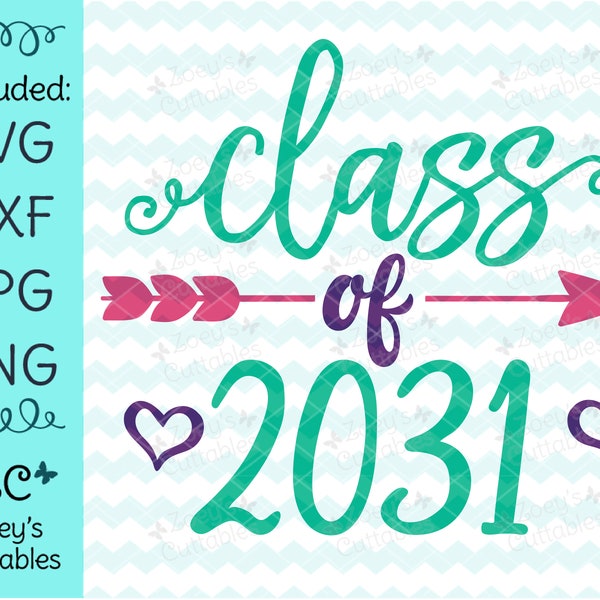 Class of 2031 Svg - Etsy