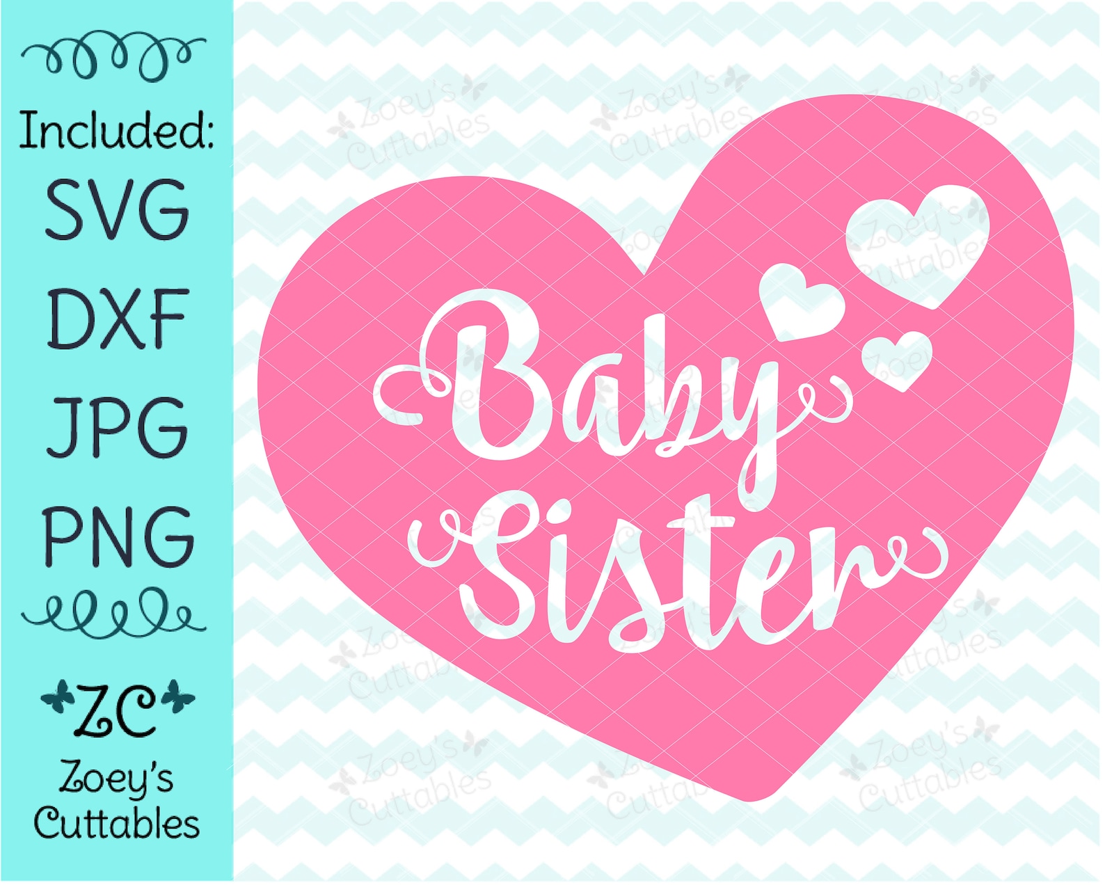 Baby Sister SVG Sister SVG Little Sister SVG Pregnancy - Etsy