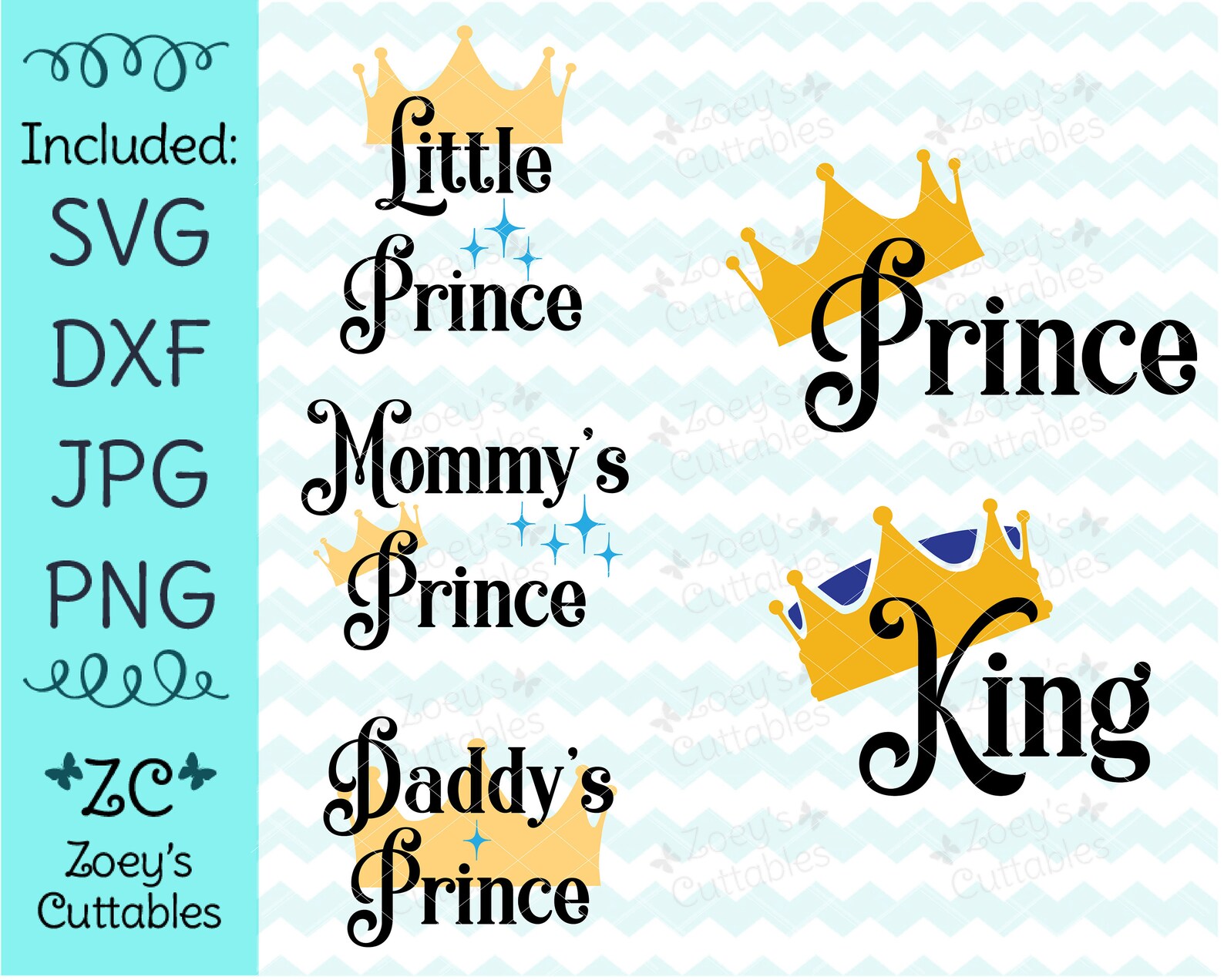 Prince King SVG Value Pack Prince SVG King SVG Mommys | Etsy