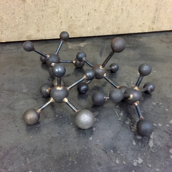 ATOM sculpture paperweight molecule paperweight Atom | Etsy