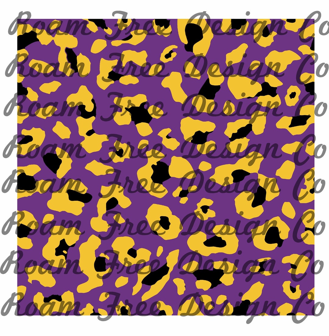 Purple, Yellow and Black Cheetah Print Background | Purple | Cheetah ...