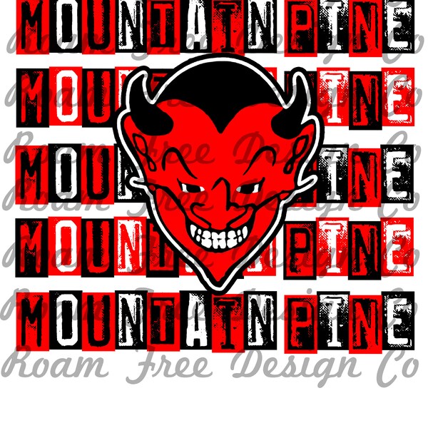 Mountain Stamp - Etsy