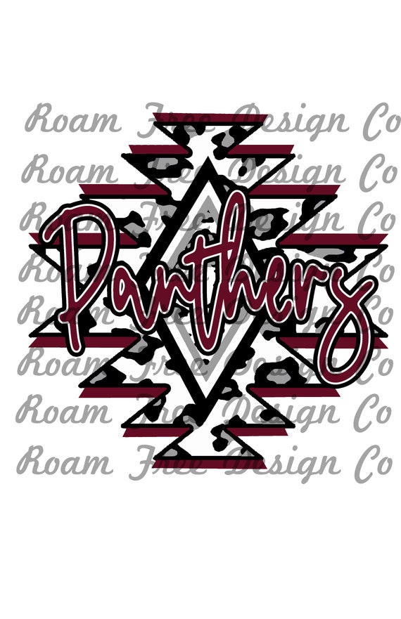 Maroon and Gray Aztec Cheetah Design Cheetah Print Leopard - Etsy