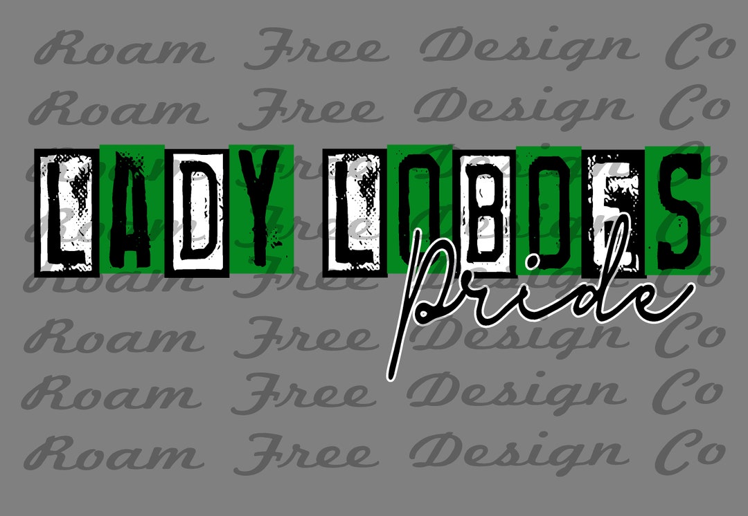 Lady Loboes Pride PNG: School Mascot Design (digital Download) - Etsy