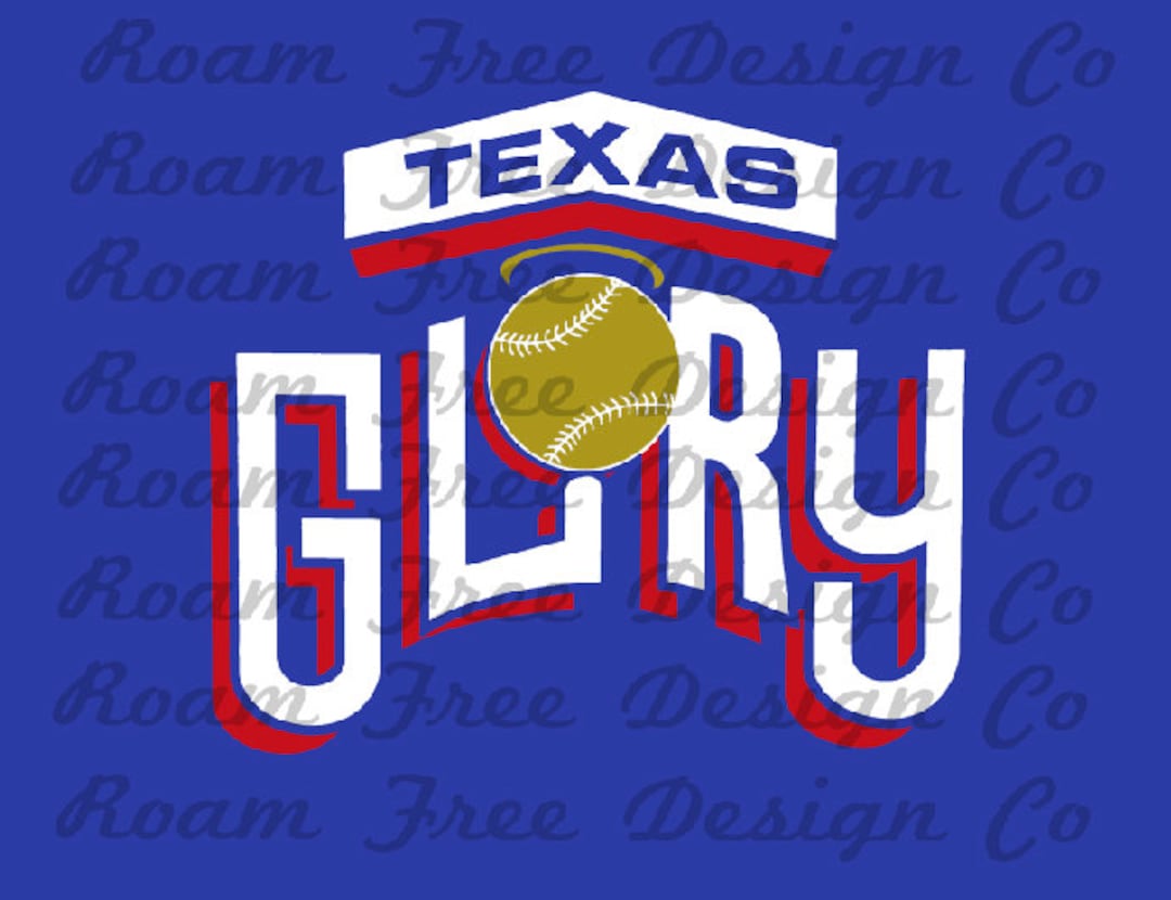 Texas Glory Softball Logo Design: Cheetah Leopard Print (PNG Digital Download) - Etsy