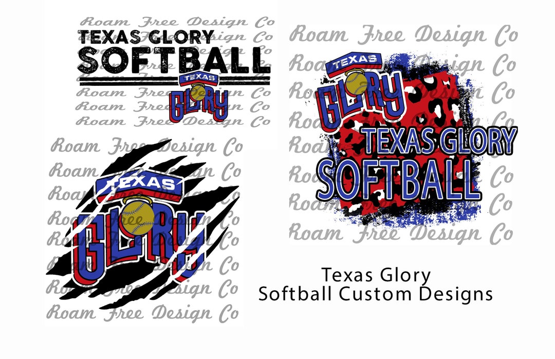 Texas Glory Softball Custom Files | Black Shirt Rip | Cheetah | Leopard ...