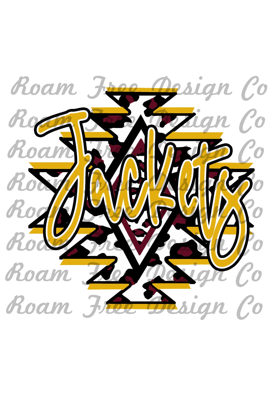 Jackets Maroon and Gold Aztec Cheetah Design | Cheetah Print | Leopard ...