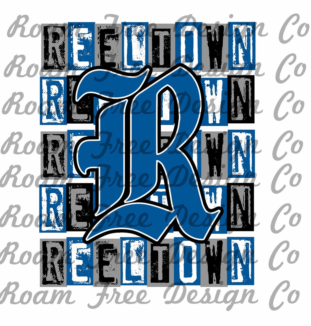 Reeltown Rebels Rubber Stamp Design | Rubber Stamp Print | HTV | PNG ...