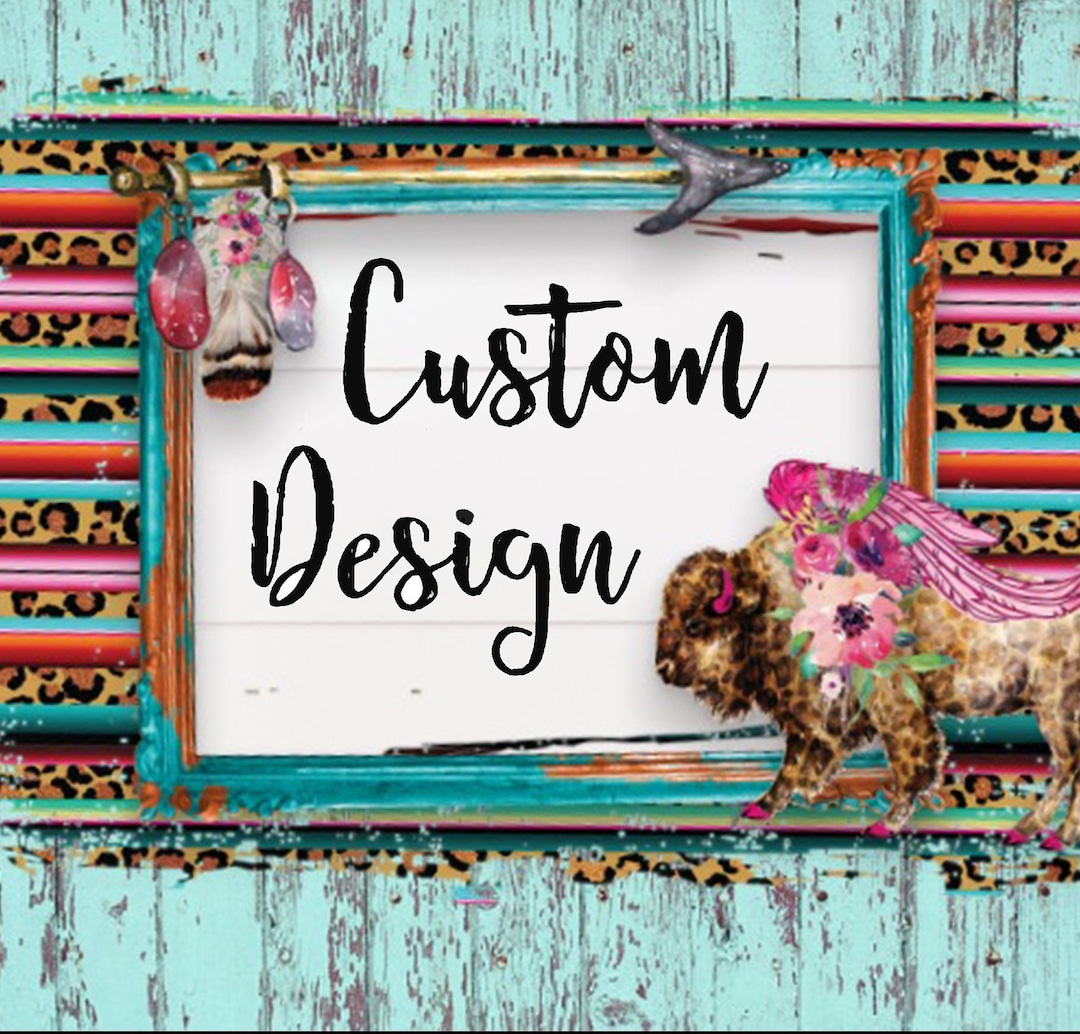 Custom PNG Design: Print File for HTV & Sublimation (digital Download ...