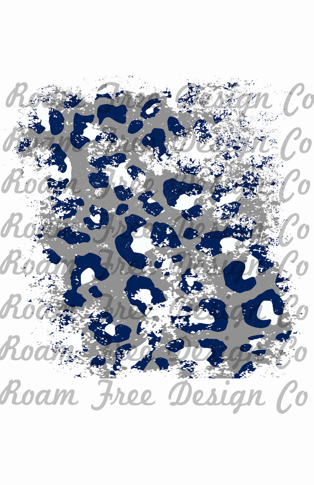 Navy and Gray Distressed Cheetah Background Design | Cheetah Print ...