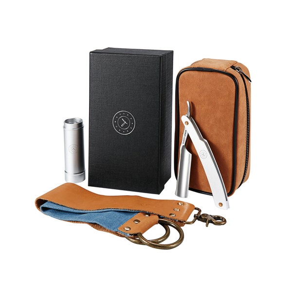 Straight Edge Razor and Strop - Etsy