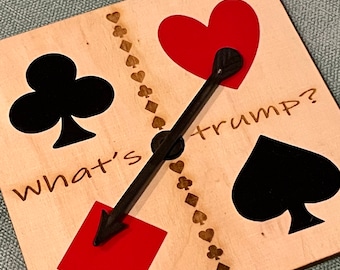 Euchre Trump Marker - Etsy