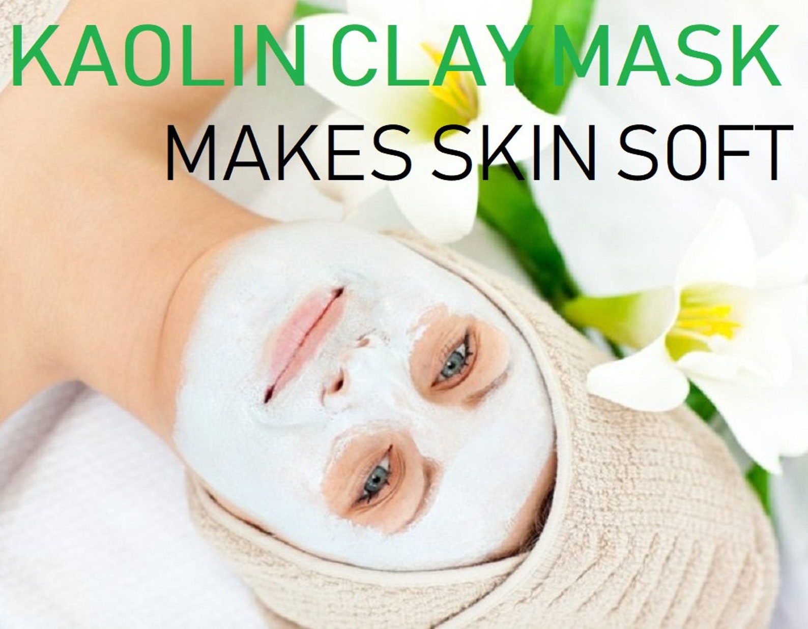 KAOLIN CLAY POWDER 3 Oz All Natural and Pure White Kaolin Clay - Etsy