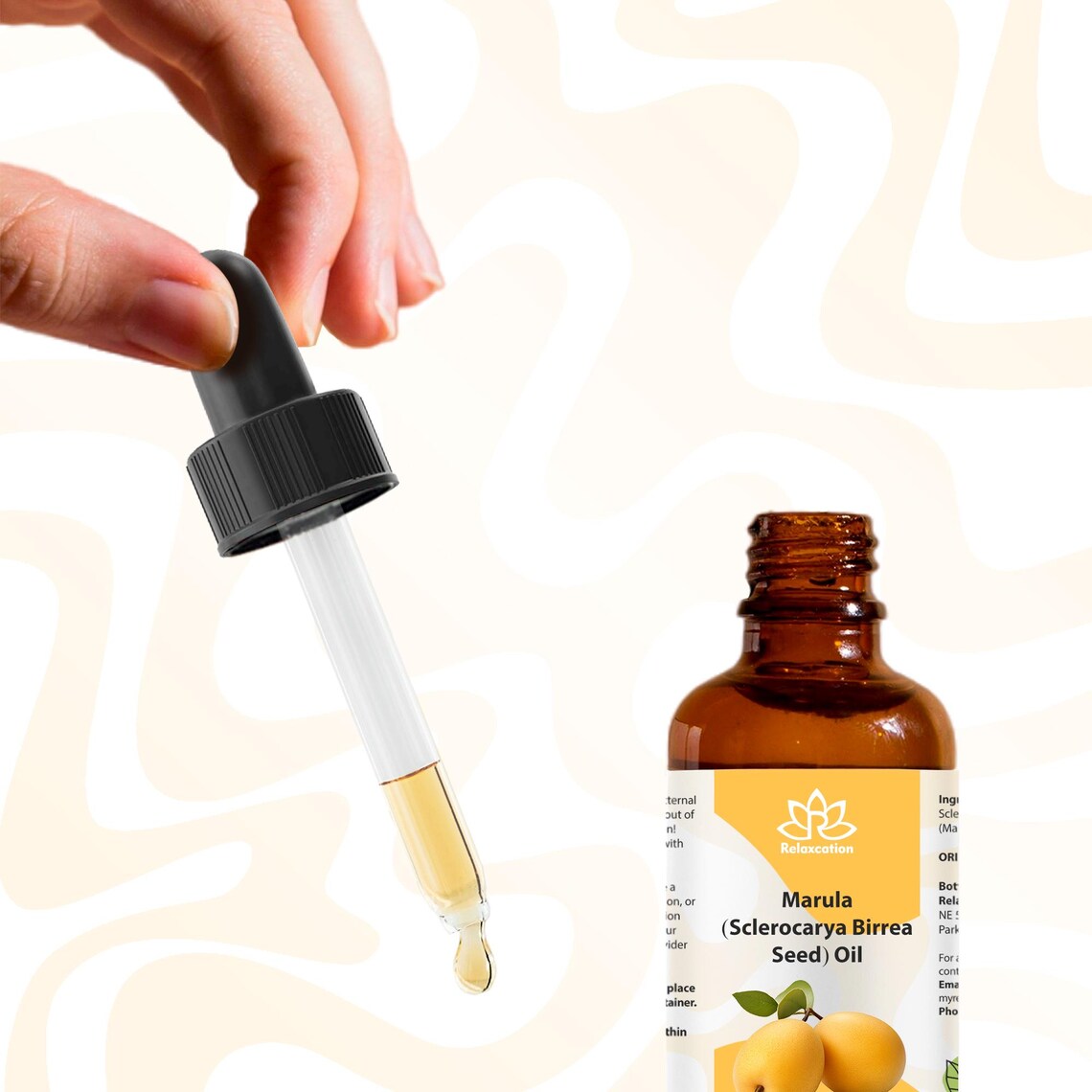Pure Marula Wild-harvested Oil – 100% Cold Pressed Botanical Plant Oil ...