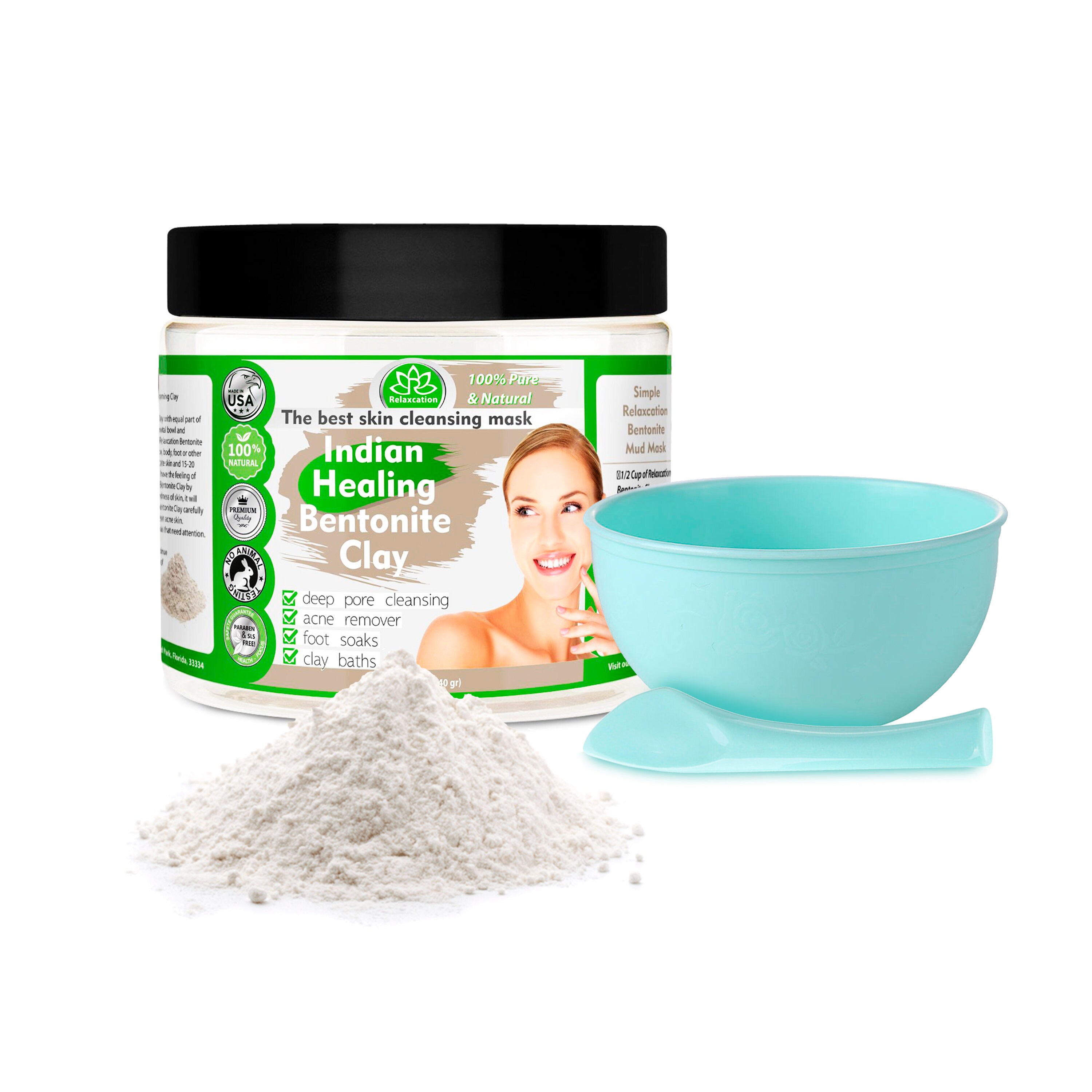 Indian Healing Clay/natural Bentonite Clay/detoxifying Wyoming - Etsy