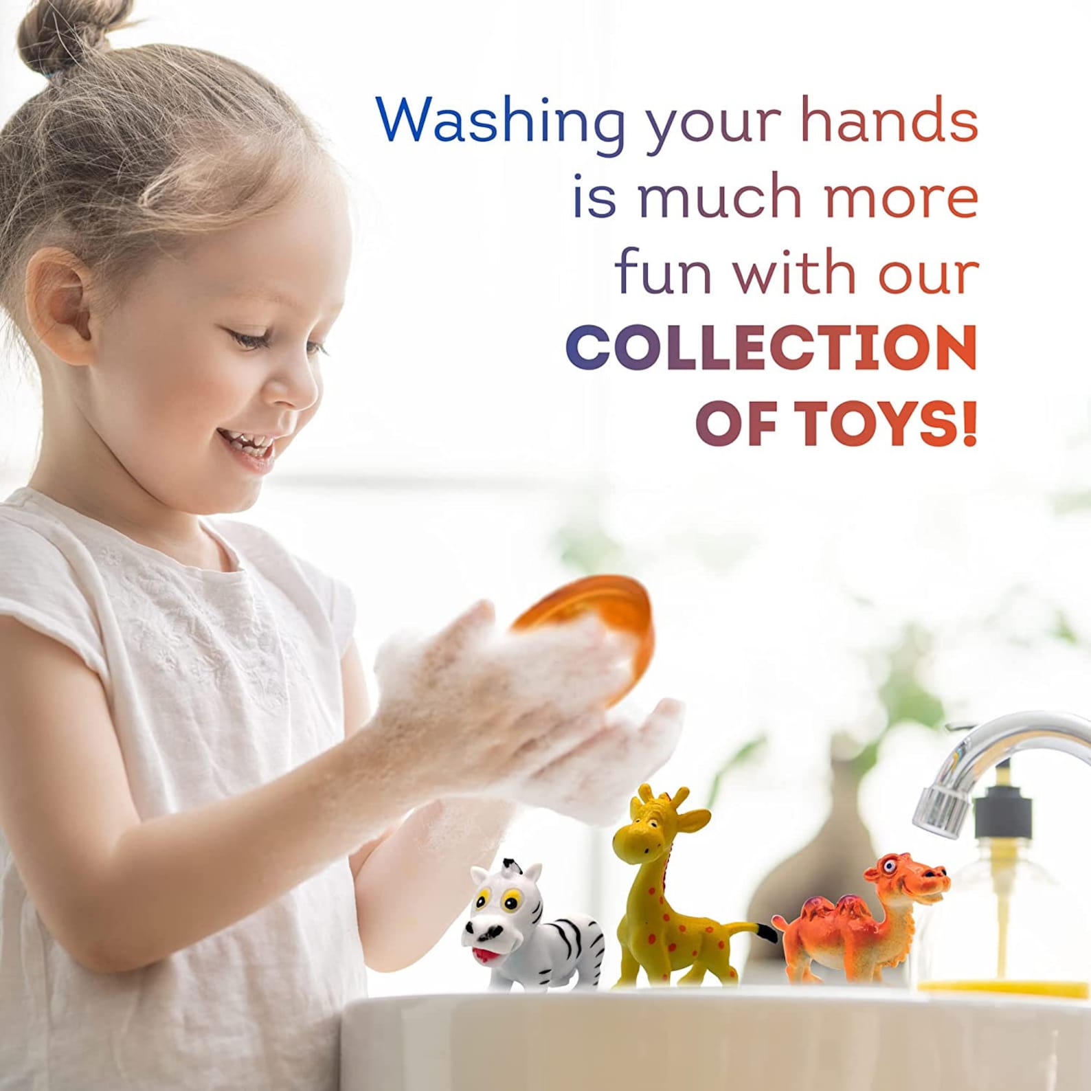 4 Kids Soap Set With Funny Wild Animals Toys Surprise Inside - Etsy