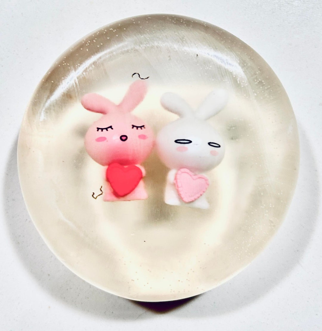 Glycerin Soap With 2 Cute Bunnies Surprise Inside for Kids All Natural ...