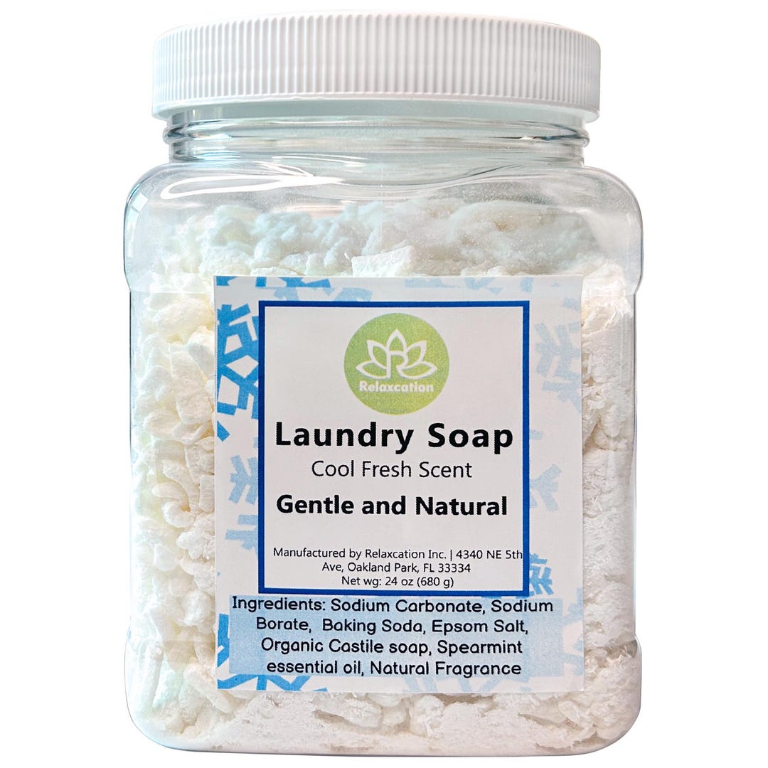 Cool Fresh Scent Laundry Soap 24 Oz Gentle and Effective Cleaning Eco ...
