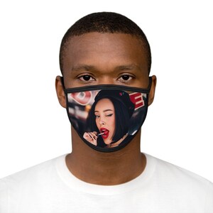 Doja Cat Mixed-Fabric Face Mask Adult mask kids mask custom | Etsy