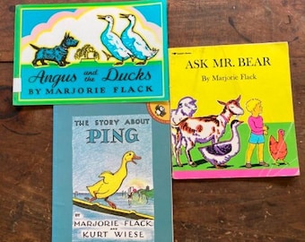 Vintage the Story About Ping by Marjorie Flack - Etsy