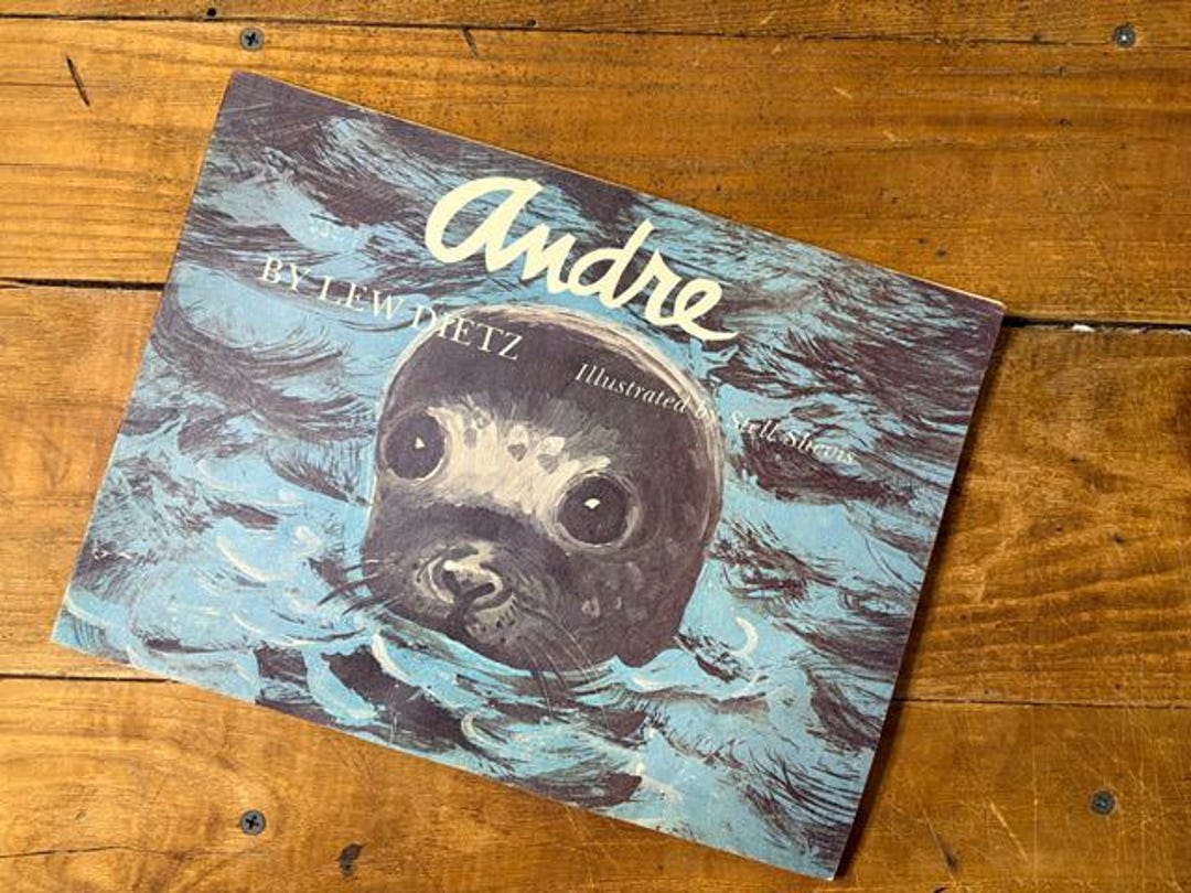 The Story of Andre Seal Book: Lew Dietz, Stell Shevis Illus. - 1979 - Etsy