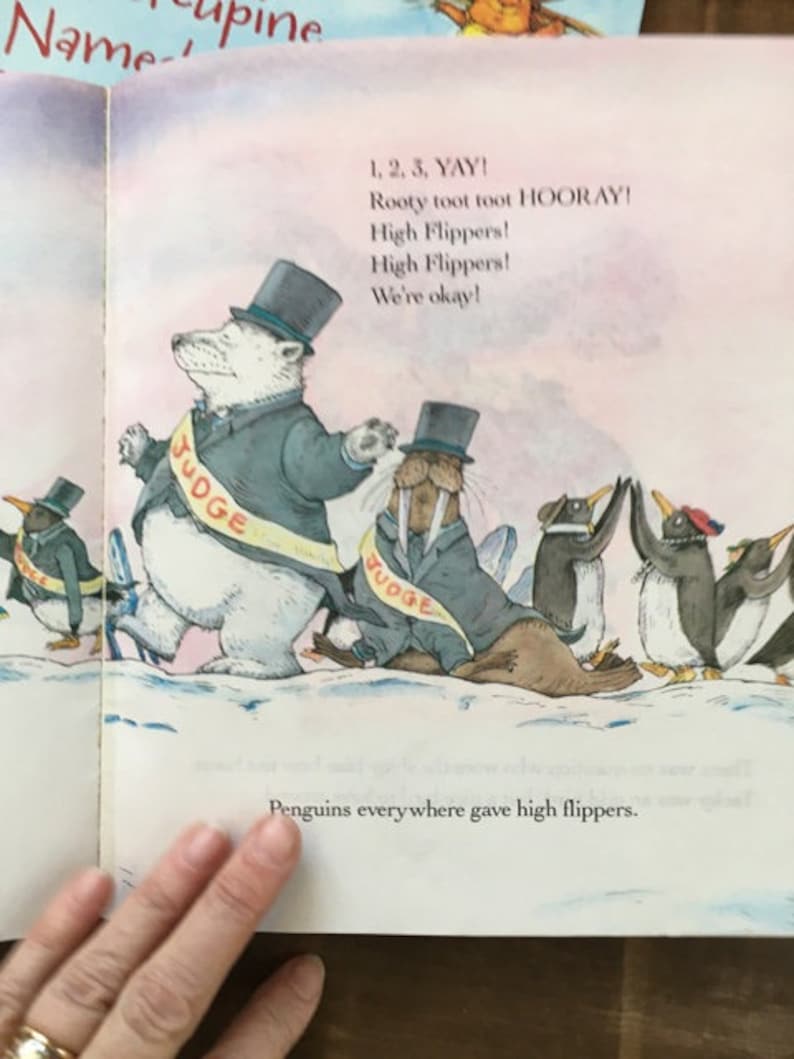 A Porcupine Named Fluffy & Three Cheers for Tacky by Helen Lester ...