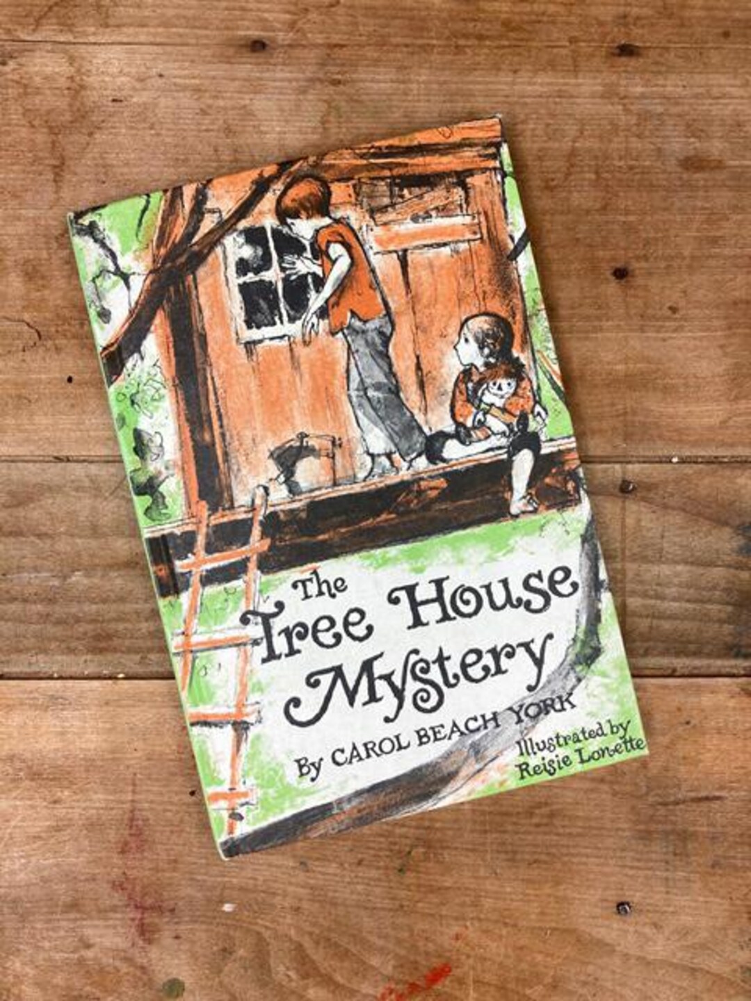 The Tree House Mystery: Carol Beach York, 1973 Weekly Reader Book - Etsy
