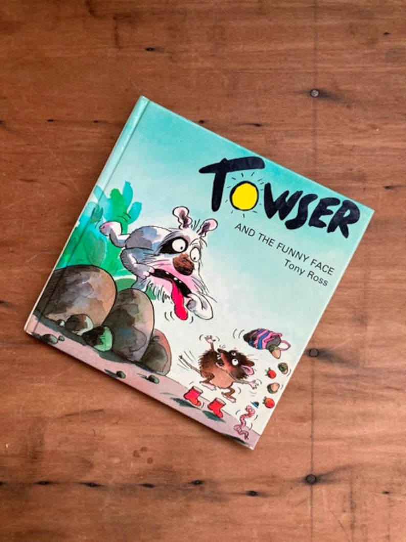Towser and the Funny Face by Tony Ross Collectible Vintage - Etsy