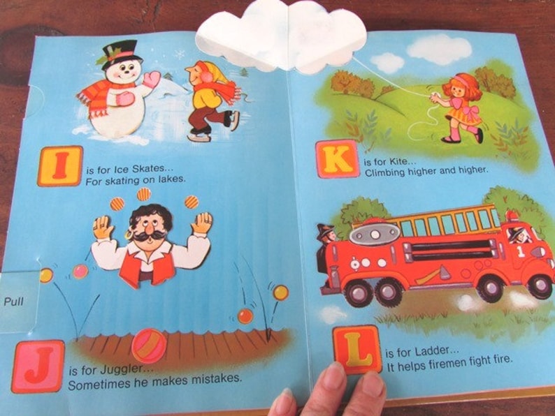 The Action Alphabet Fun From A to Z A Hallmark Pop UP Book - Etsy