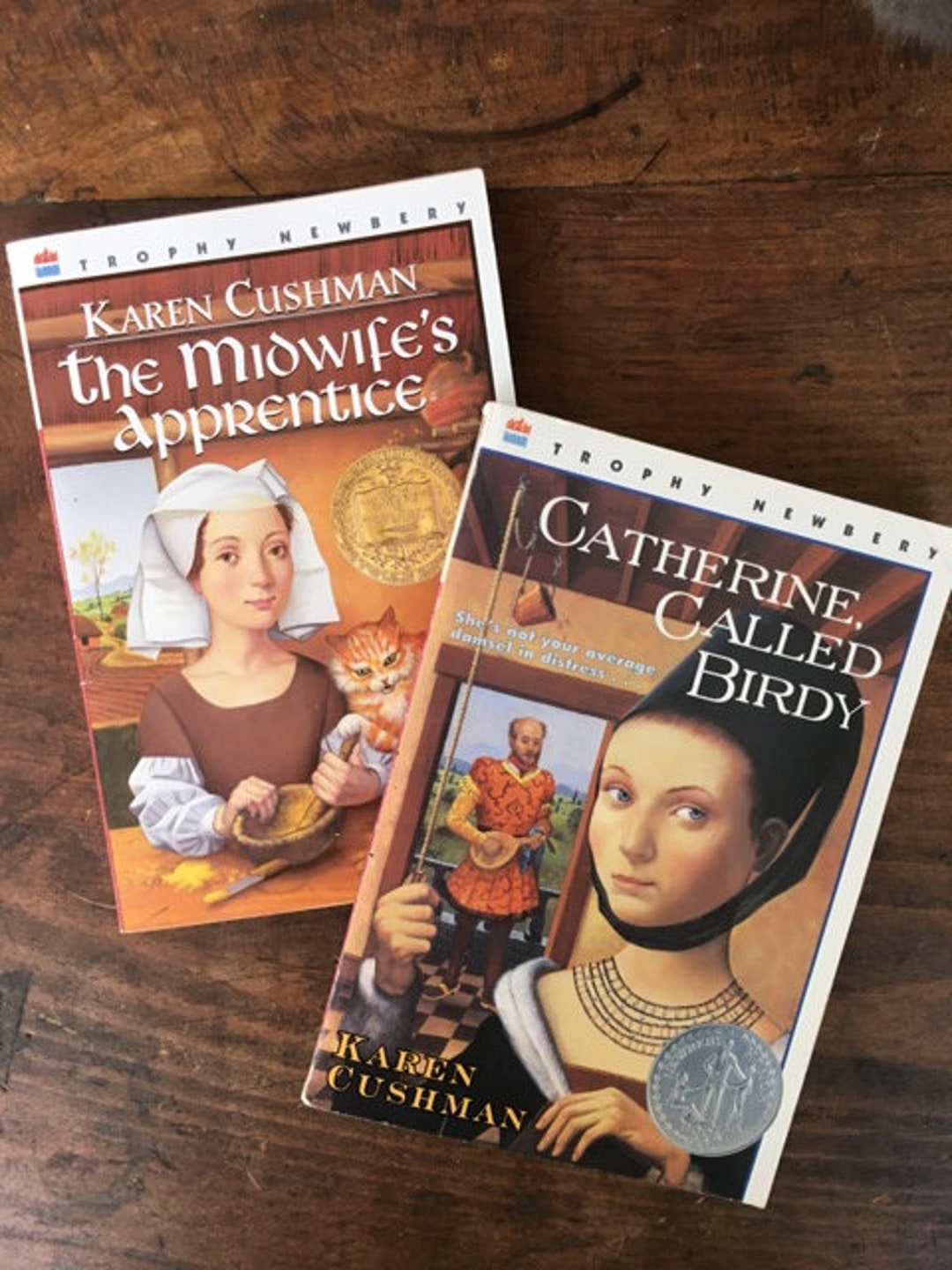 Catherine Called Birdie & the Midwife's Apprentice by Karen Cushman ...