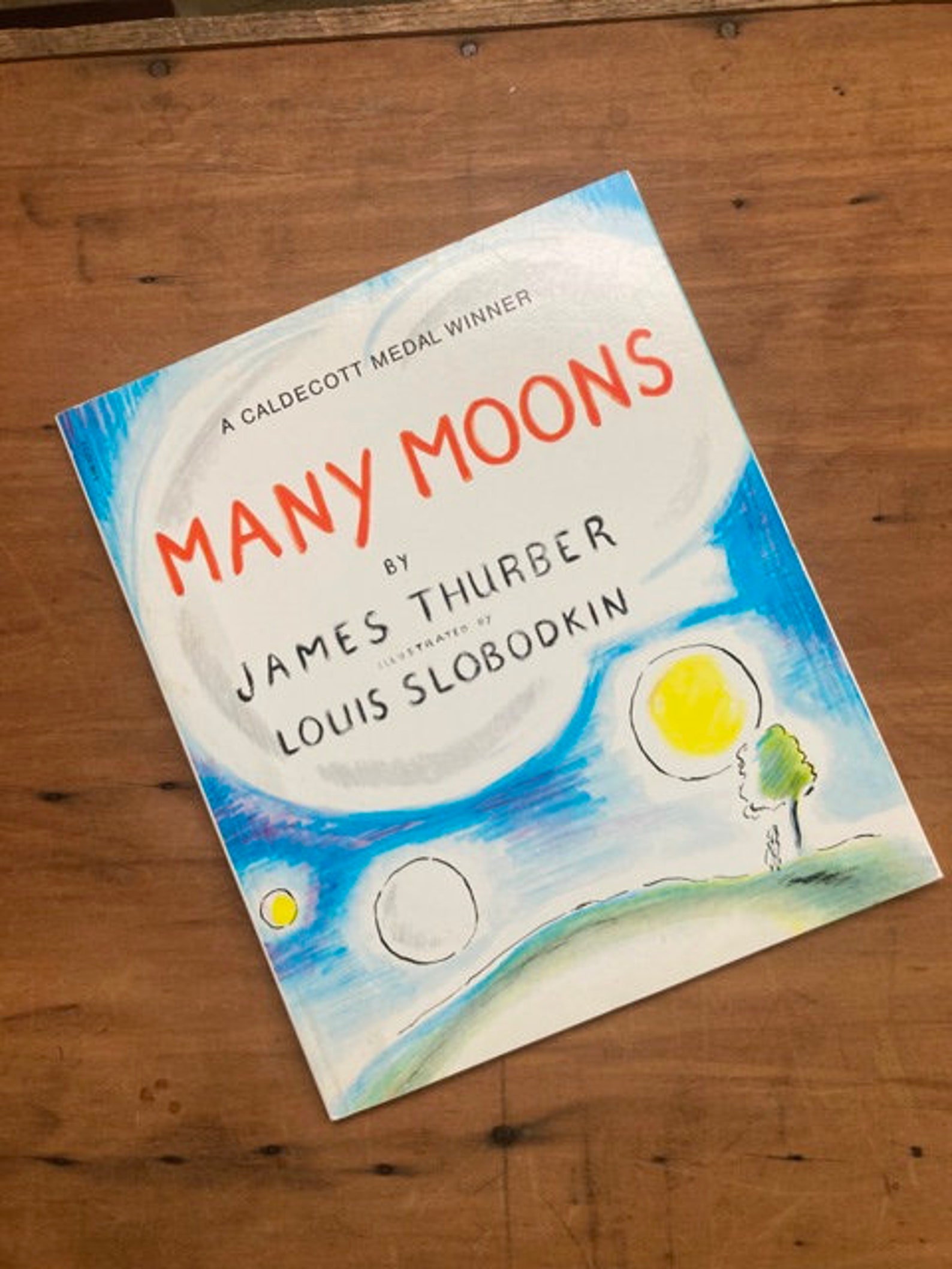 Many Moons by James Thurber Illustrated by Louis Slobodkin - Etsy