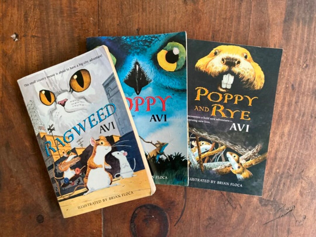 Ragweed book 1 Poppy book 2 & Poppy and Rye book 3 Dimwood Forest Series First Three Books by ...