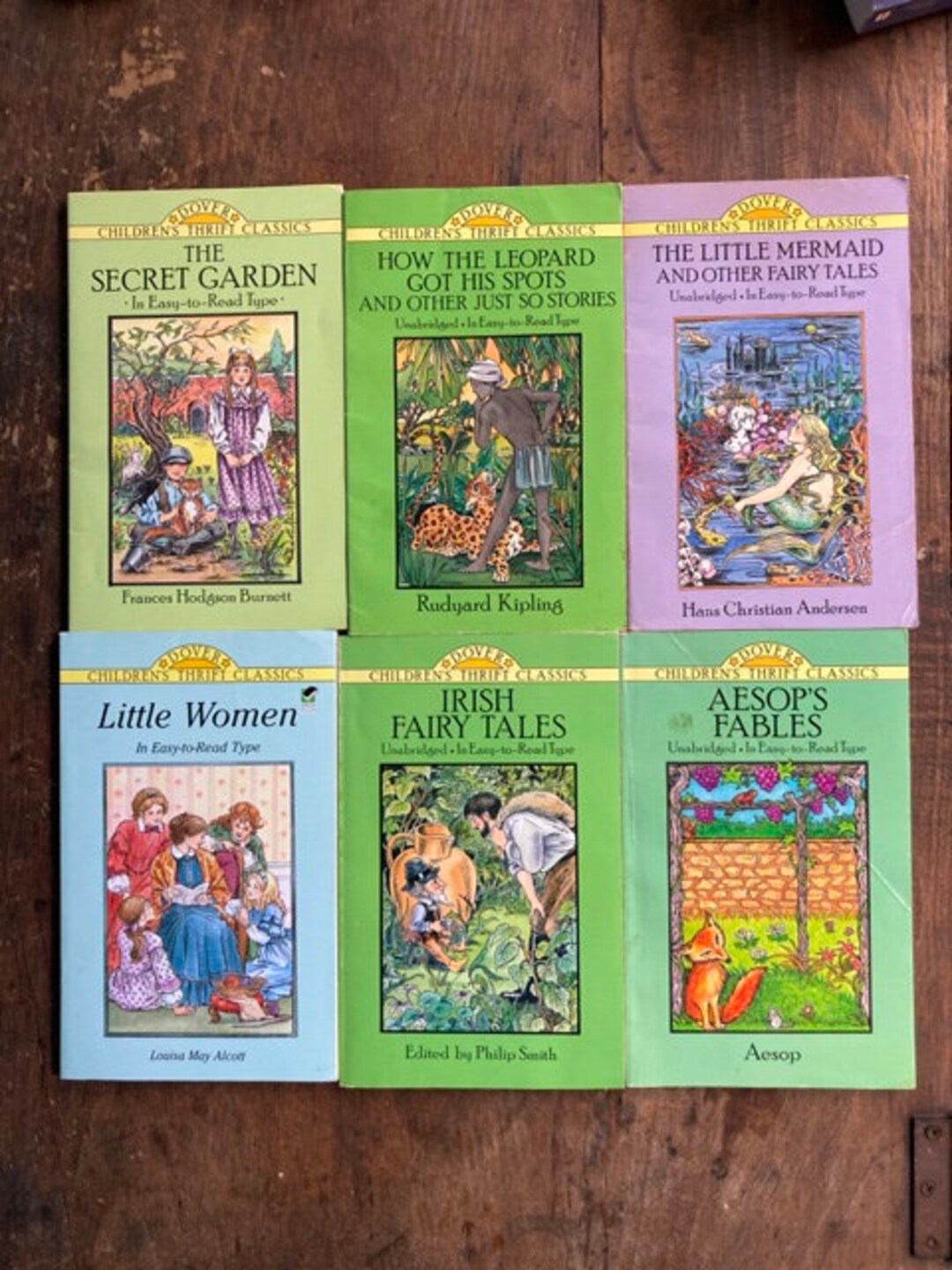 Dover Children's Thrift Classics Secret Garden Aesop's Fables Little ...