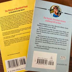 The Witch of Blackbird Pond by Elizabeth George Speare & Sarah Bishop ...