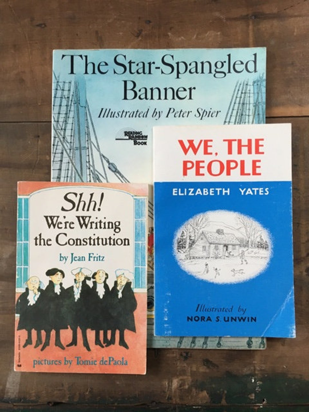 We the People by Elizabeth Yates Shh! We're Writing the Constitution by ...