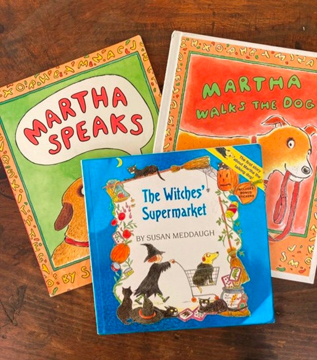 The Witches' Supermarket Martha Speaks & Martha Walks the Dog by Susan ...