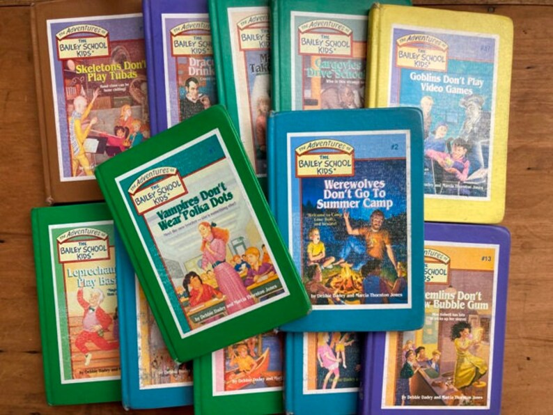 The Adventures of the Bailey School Kids by Debbie Dadey and - Etsy