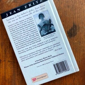 Homesick My Own Story by Jean Fritz Her Biography Newbery Honor Book ...