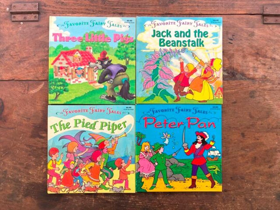 Favorite Fairy Tales the Pied Piper, Three Little Pigs, Peter Pan ...