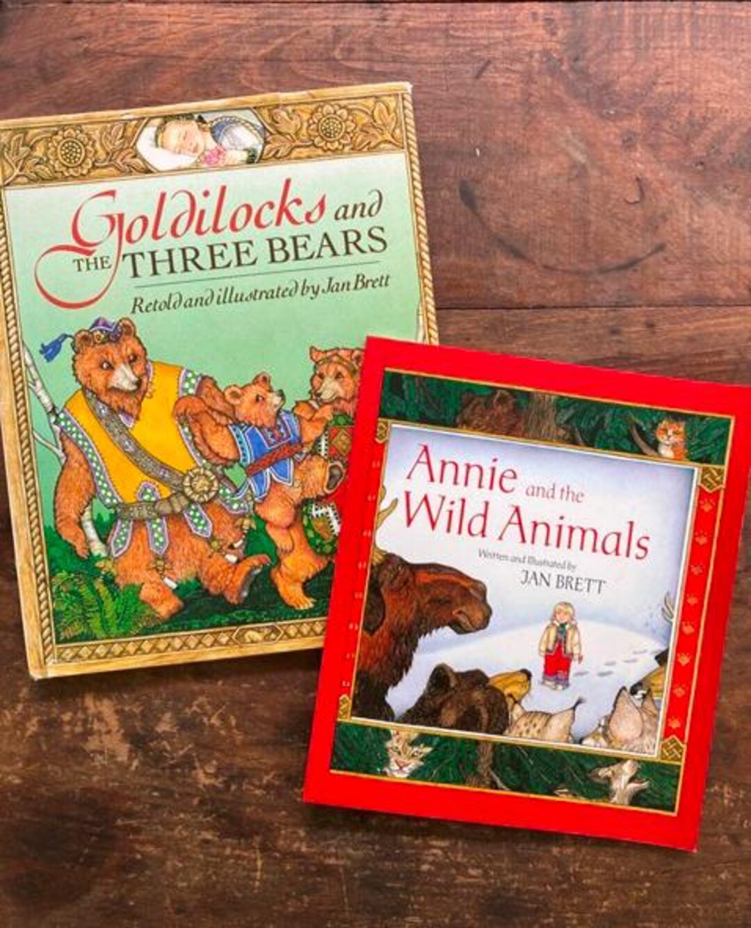 Goldilocks and the Three Bears (SIGNED) & Annie and the Wild Animals by ...