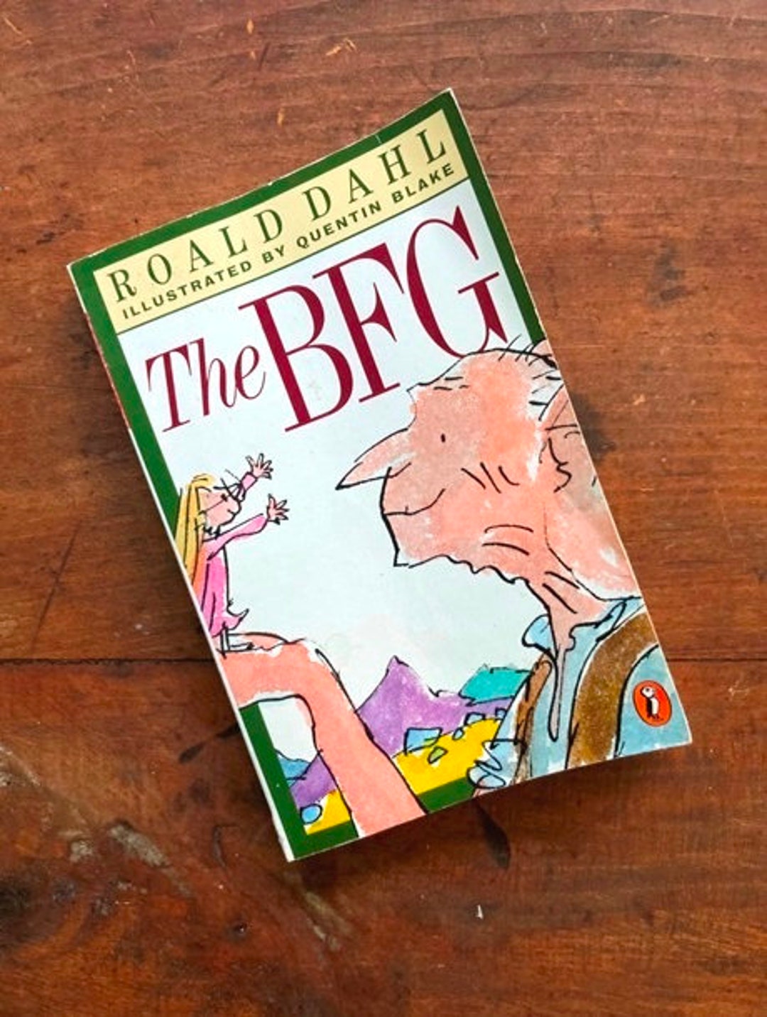 The BFG by Roald Dahl Pictures by Quentin Blake Young Adult Humorous ...