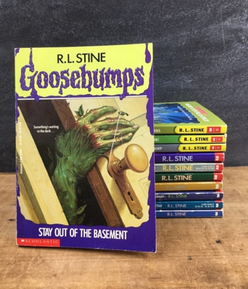 R L Stine Goosebumps Your Choice Stay Out Of The Basement | Etsy