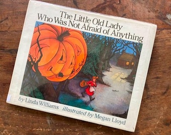 The Little Old Lady Who Wasn’t Afraid of Anything Book - Etsy