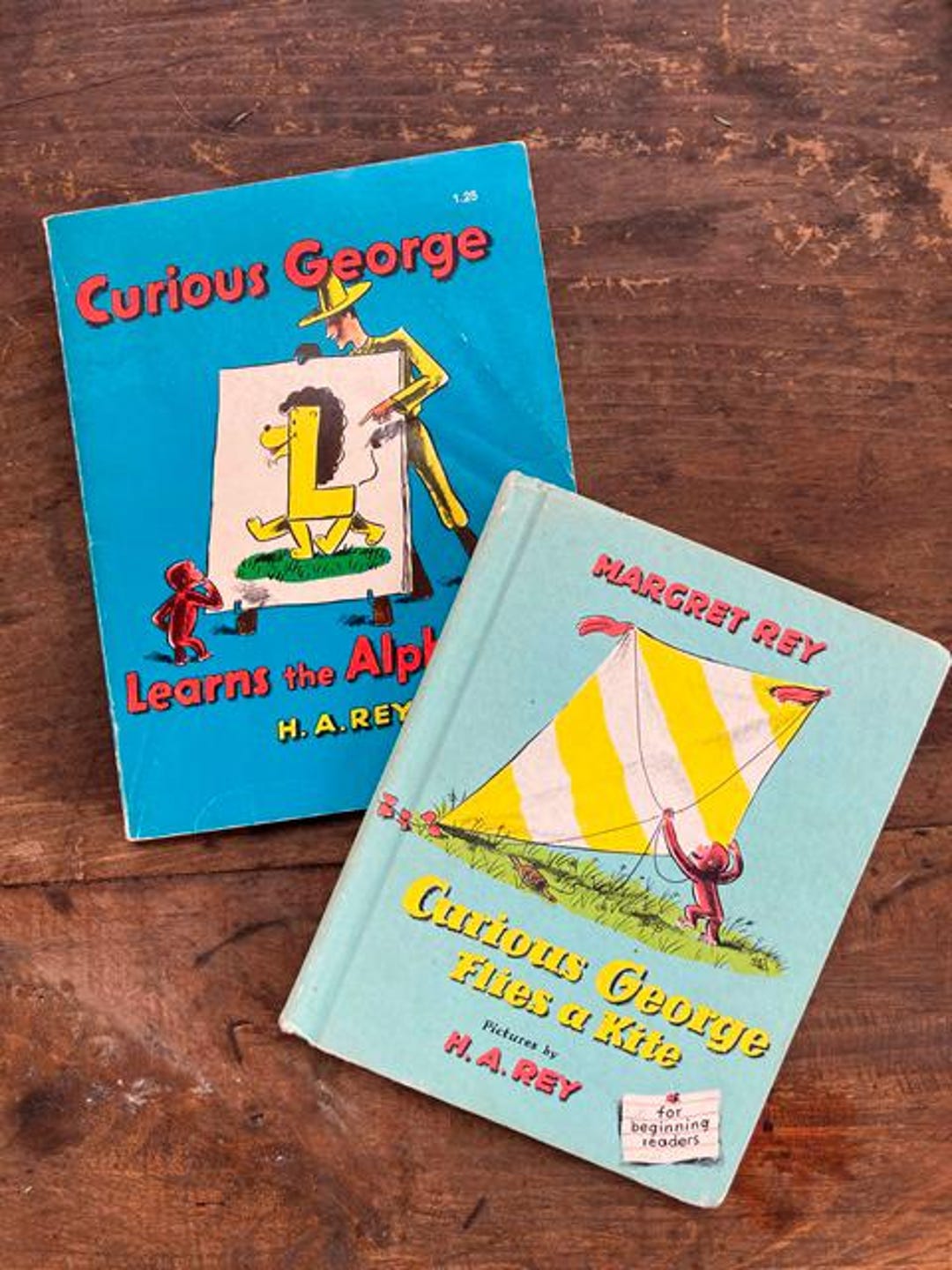Curious George Learns the Alphabet & Curious George Flies A Kite by ...